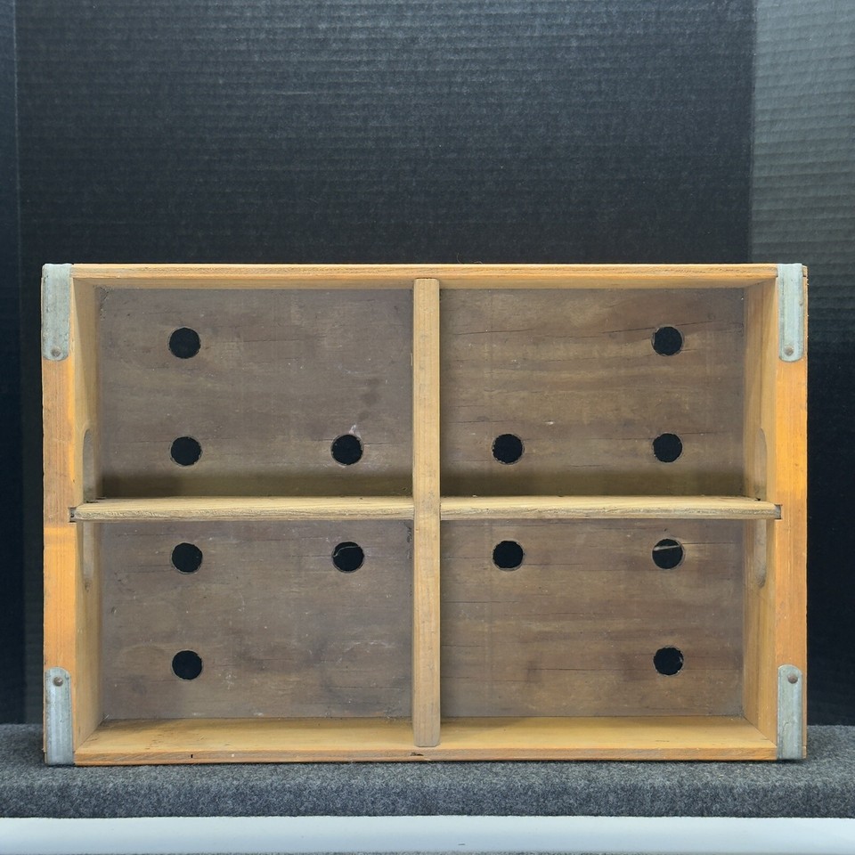 Vtg 50s 60s Big Shot Soda Pop Wood Crate Box Jefferson Bottling New ...