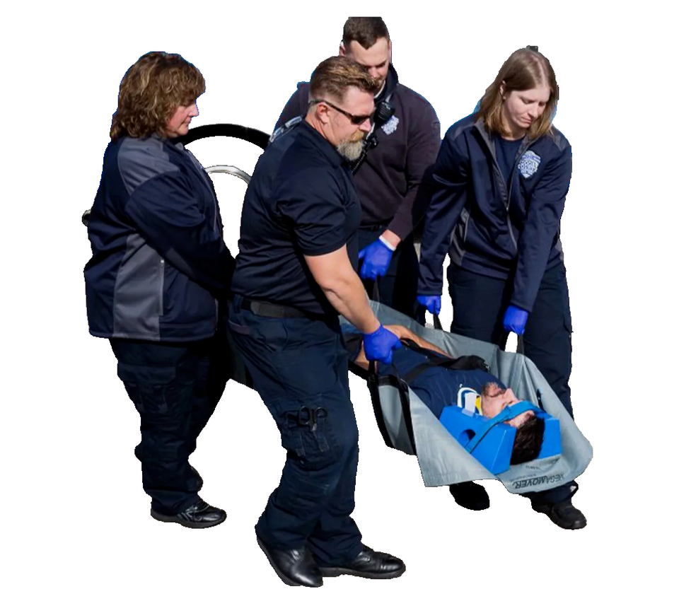 Mega Mover 51926 Patient Medical Mover Up to 1000lbs Portable Transport ...