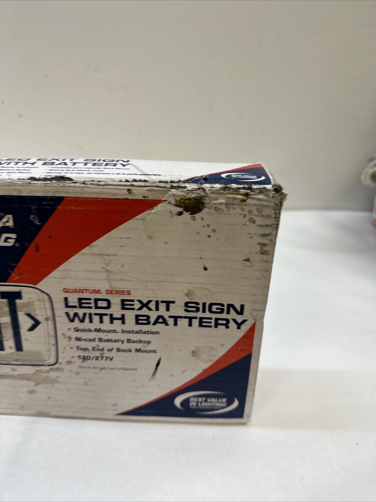 Lithonia Lighting LQM S 3 R 120/277 El N M6 Quantum Thermoplastic LED ...