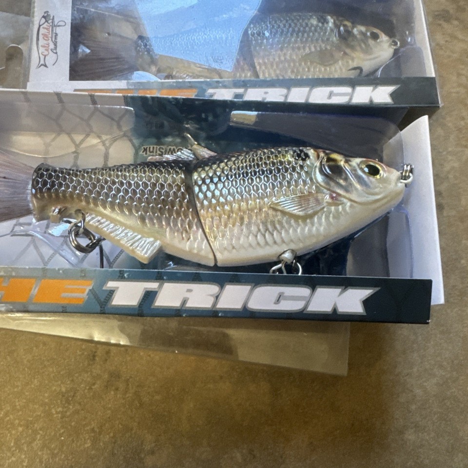 Cali Glide Customs 5in. Twitch Swimbait/Glidebait 1.7 oz. Thread Fin ...