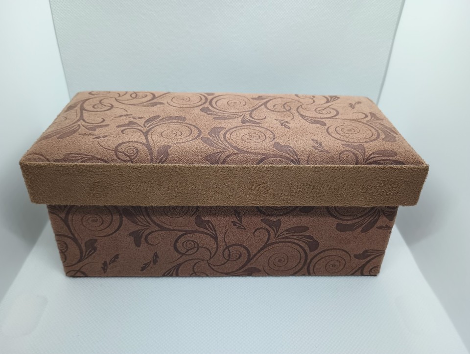 Classic Style Soft Faux Suede Decorative Nesting Boxes Complete Set | eBay