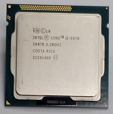 CPU Intel Core i5 - 3470 @ 3,20Ghz Prozessor SR0T8 3470 LGA1155 3. Gen ...