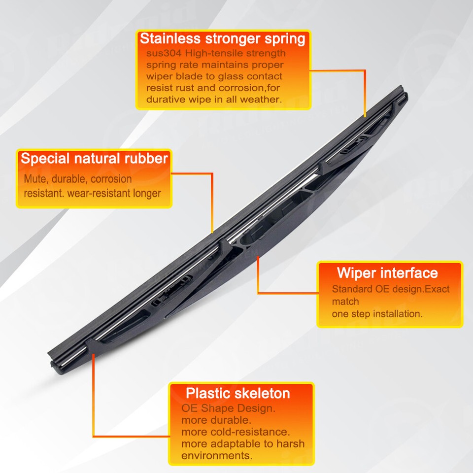 SET 2007-2014 Chevrolet Tahoe Rear Wiper Blade and Arm | 12 in | New ...
