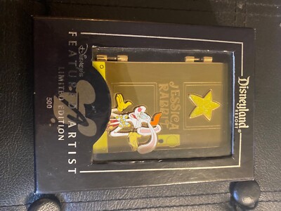 JESSICA RABBIT & ROGER Featured Artist Signed Jumbo Boxed Disney Pin LE ...