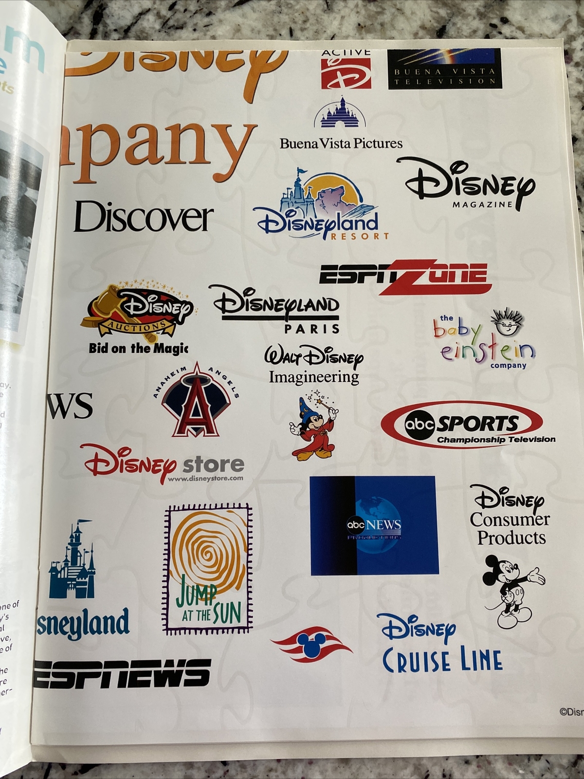 NICE DISNEY NEWSREEL DECEMBER 31, 2002 MAGAZINE SPECIAL EDITION WITH ...