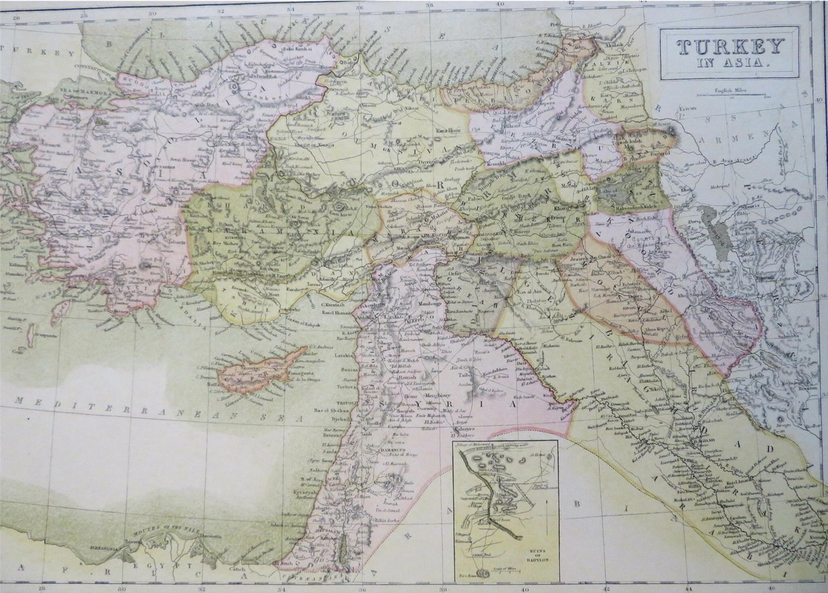 Middle East Map 1900