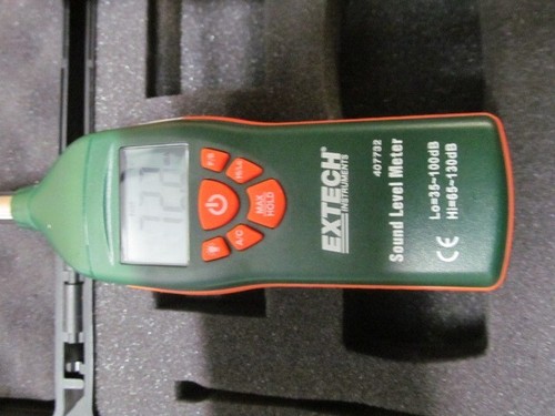 Extech 407732-KIT Digital Sound Level Meter Kit for sale online | eBay