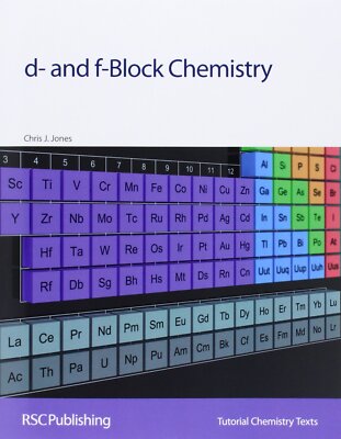 d- and f-Block Chemistry Paperback Text Book (Tutorial Chemistry Texts ...