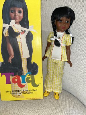 Vintage 1976 Tara Doll by Ideal Original Box Black African American | eBay