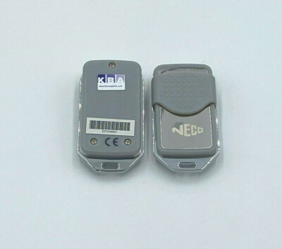 2 X Neco TR4 remote Control for Roller Shutters and Garage Doors 433MHz ...