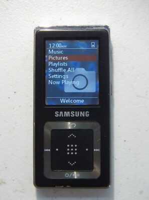 Samsung YP-Z5 (2GB) Digital Media MP3 Player Black. Works great, good ...