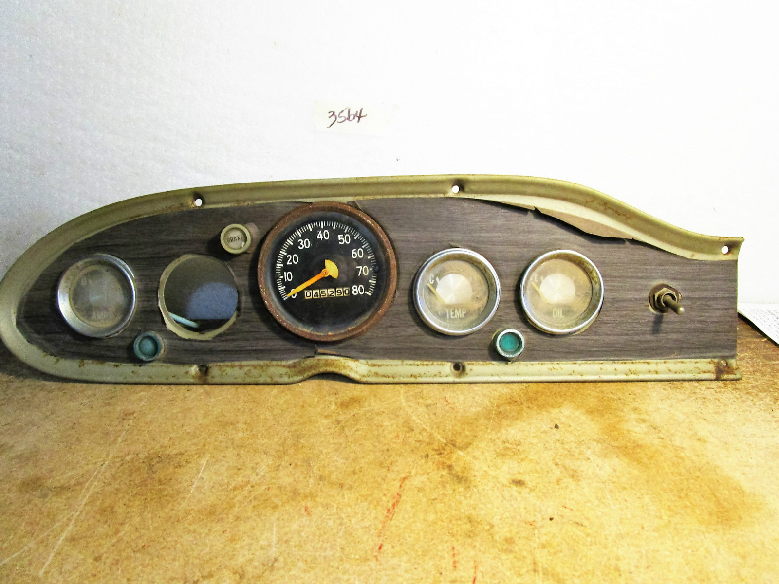International Truck Instrument Panel Gage Bezel DASH | eBay