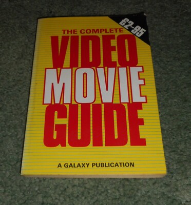 The Complete Video Movie Guide - A Galaxy Publication | eBay UK