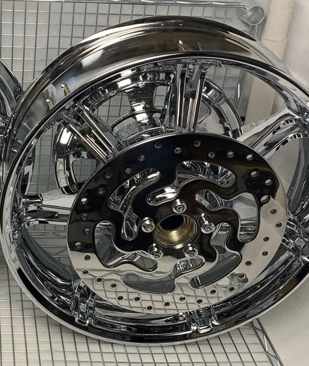 HARLEY 2020-23 TOURING REAR SLICER II CHROME WHEEL STREET GLIDE ULTRA ...