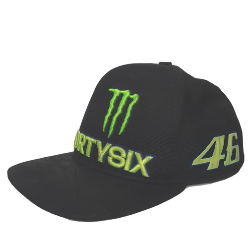 VALENTINO ROSSI VR46 Monster Sponser Cap Official Racing Apparel Moto ...