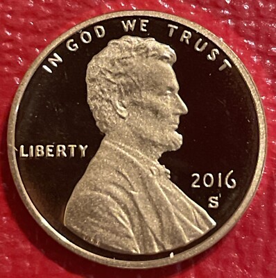 2016 S Lincoln Shield Cent Proof penny from US proof mint proof set | eBay