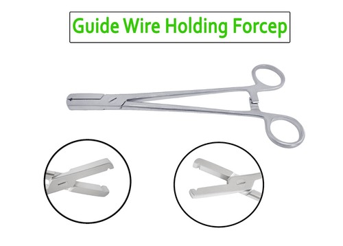 Veterinary Guide Wire Holding Forcep Stainless Steel Instruments | eBay