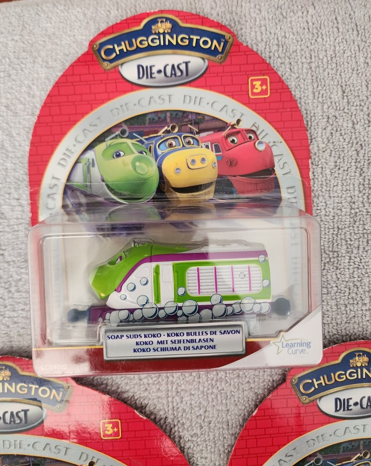 Chuggington Die-Cast Trains- Calley with Box Car - Soap Suds Koko ...