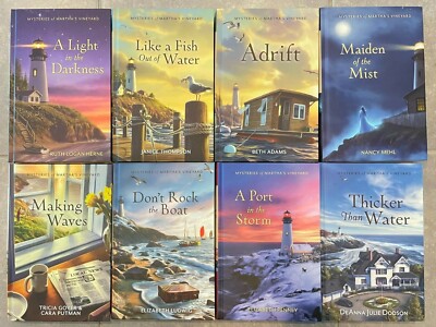 Lot of 8 Mysteries Of Martha's Vineyard Hardcover Guideposts Books 1-8 ...