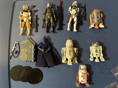 Star Wars COMMANDER Bly Gree Bacara 3.75 ROTS Clone Trooper R2 Lot ...