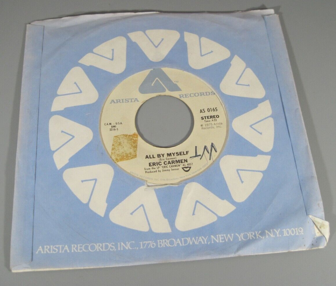 Eric Carmen - All By Myself & Everything - Arista 45 RPM 1975 | eBay