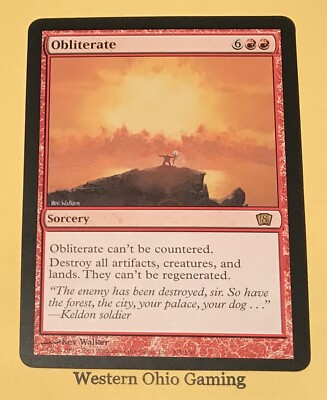 Magic MTG 8th Edition Obliterate #204/350 Box Topper TCG CCG Eighth | eBay