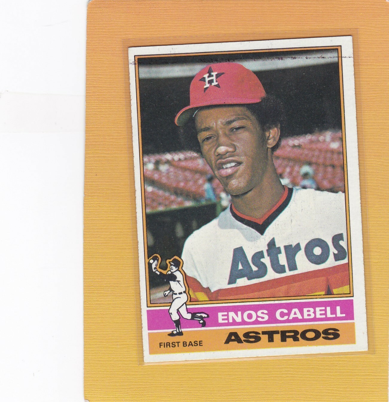 1976 TOPPS BASEBALL ENOS CABELL #404 ASTROS EXMT *69252 | eBay