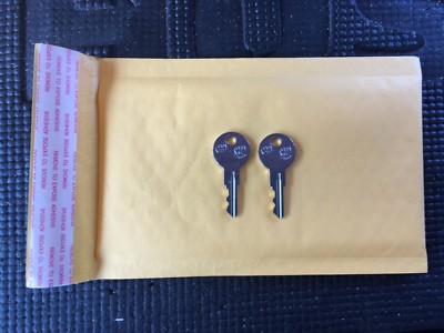 2 Replacemen Keys For SNAP ON Locks Key codes LL1-LL225 Guarantee to ...