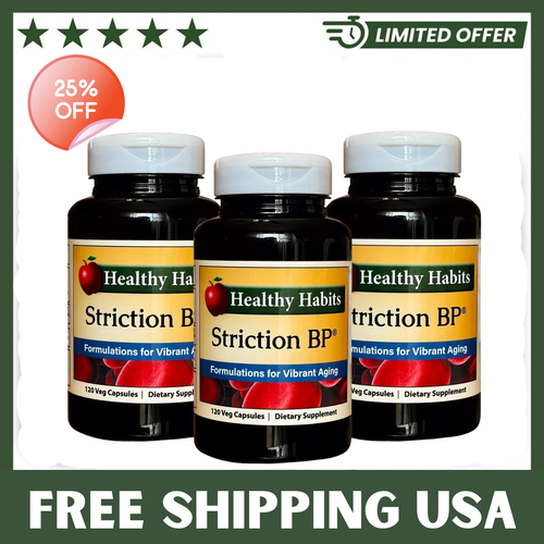 Striction BP Advanced Formula Support Healthy Blood Pressure FREE ...