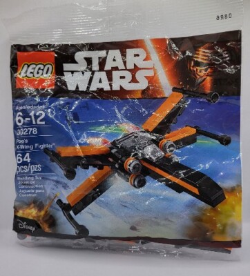 LEGO Star Wars Poe's X-Wing Fighter (30278) Polybag Factory Sealed ...