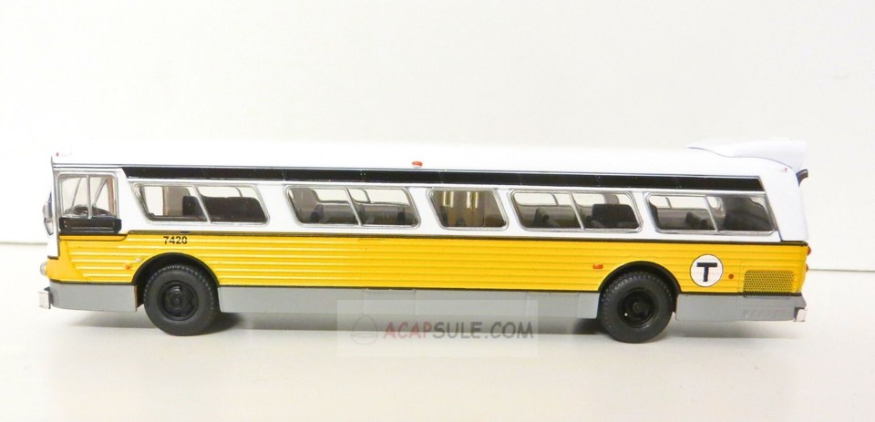 Boston MBTA 1/87 Scale Flxible 53102 New Look Transit Bus Diecast Model ...