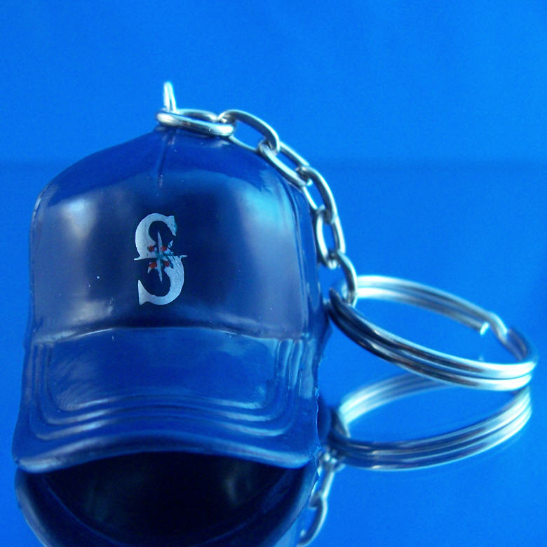 NEW MLB LICENSED MINI BASEBALL CAP HAT KEYCHAIN KEY CHAIN BACKPACK ...