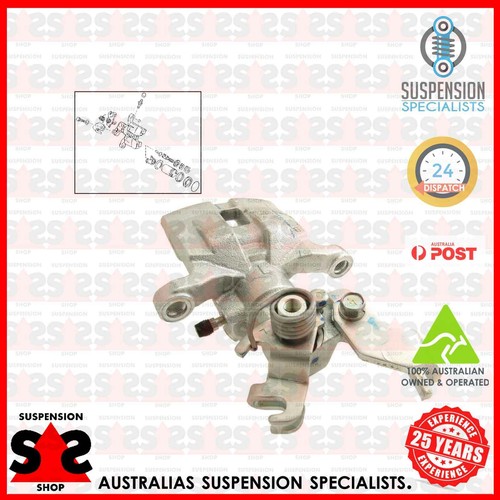 Rear Axle Left Brake Caliper Suit MAZDA 6 Estate (Gh) 2.5 MZR (GH5FW) 6 Estate | eBay