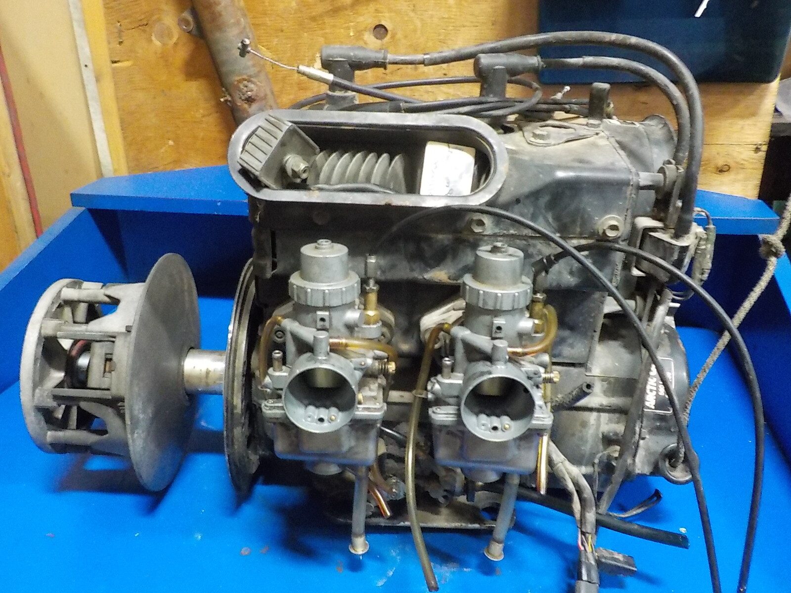 Arctic cat Bearcat 440 engine Motor used and in good shape 120 psi both ...