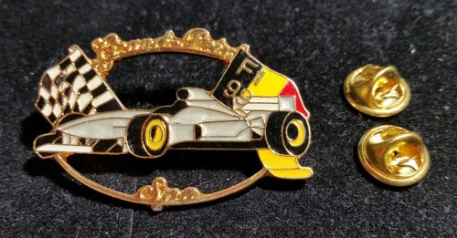 1999 Formula 1 Pin F1 Grand Prix Spa Large Left Silver Vehicle ...