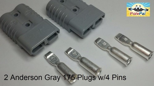 Anderson Style/ITEC SB175 Connector Kit GRAY 6325G5 2 Conn. 4 Pins 0,2 ...