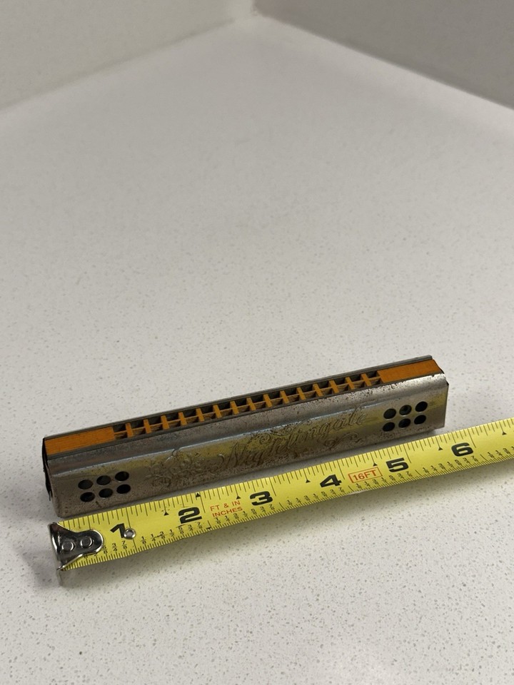 Antique Musical Instrument Nightingale Harmonica Ch. Weiss Germany ...