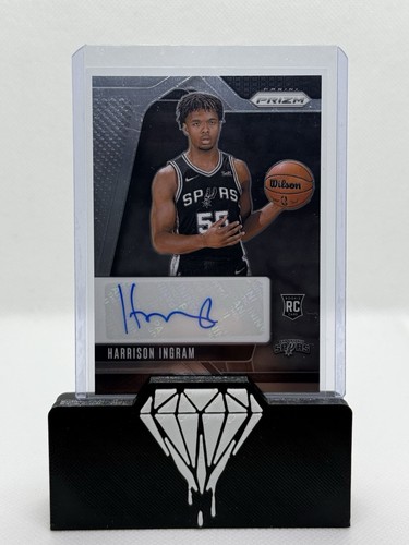 2024-25 Panini Prizm Harrison Ingram Rookie Signatures Auto RC Spurs # ...