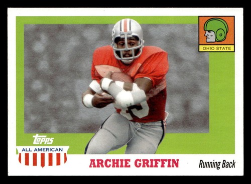 Archie Griffin 2005 Topps All American Card #42 Ohio State Buckeyes | eBay