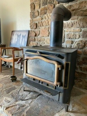 Country Flame Wood Burning Stove | eBay