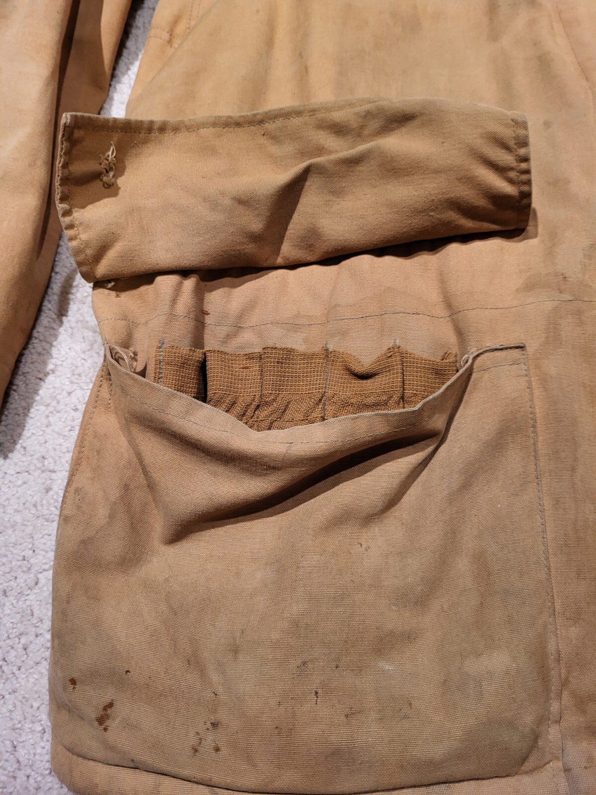 VTG Upland Duxbak Mohawk Jacket Rain Proofed Game 50s L Hunting Coat ...