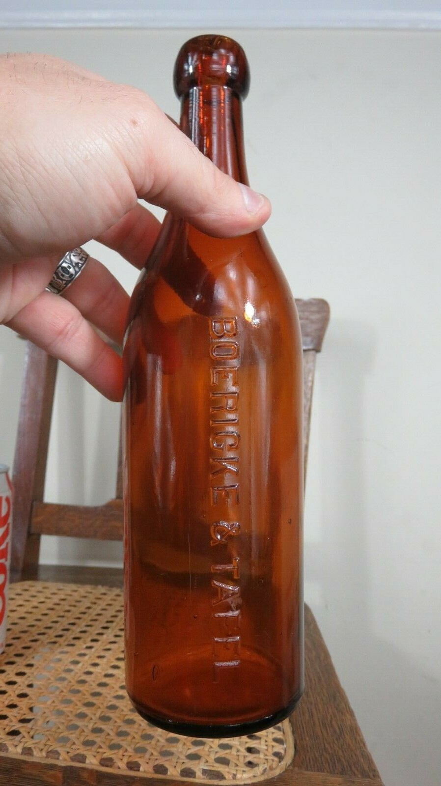 RARE SHAPE BLOB TOP boericke & Tafel BLOB TOP EARLY BLOWN MEDICINE ...