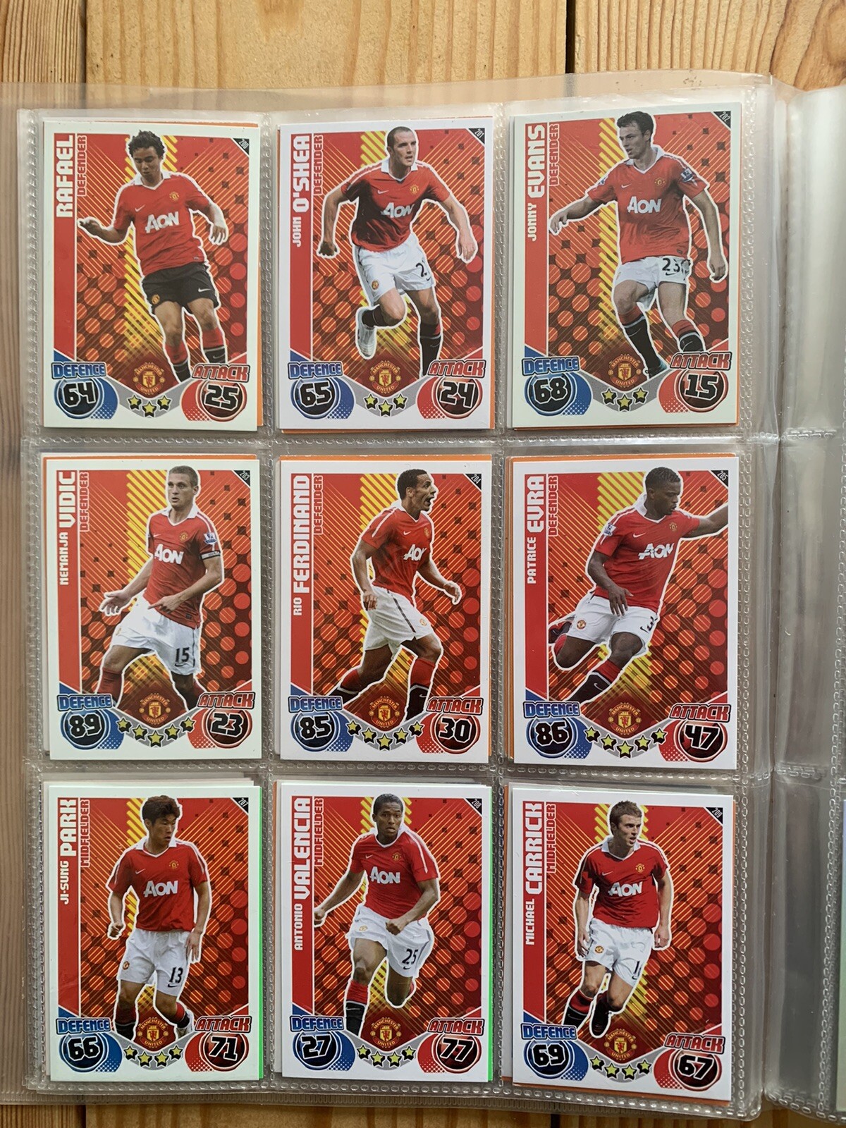 match attack football cards Collection | eBay