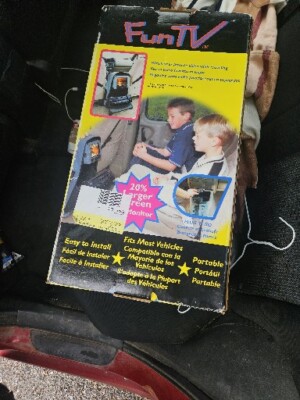 FUNTV portable VCR TV combo Fun TV Vintage Set FTB-041 w/ Original Box ...