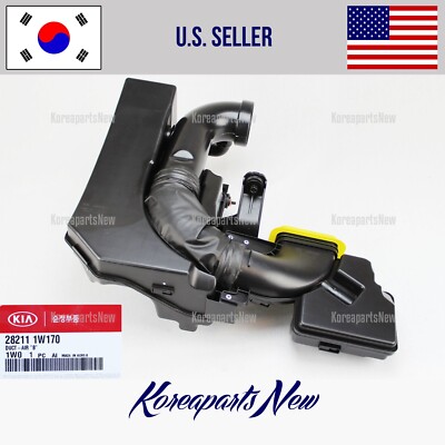 Air Cleaner Intake Duct Resonator 282111W170 ⭐GENUINE⭐ Kia Rio 2016 ...