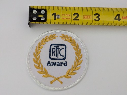 Sew On Patch RTTC Award Company LOGO Branch Gold | eBay