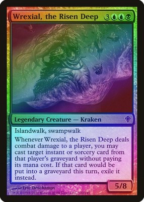 Wrexial, the Risen Deep FOIL Worldwake PLD Mythic Rare CARD ABUGames | eBay