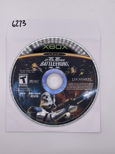 Star Wars Battlefront II - Microsoft Original Xbox Disc Only - No ...