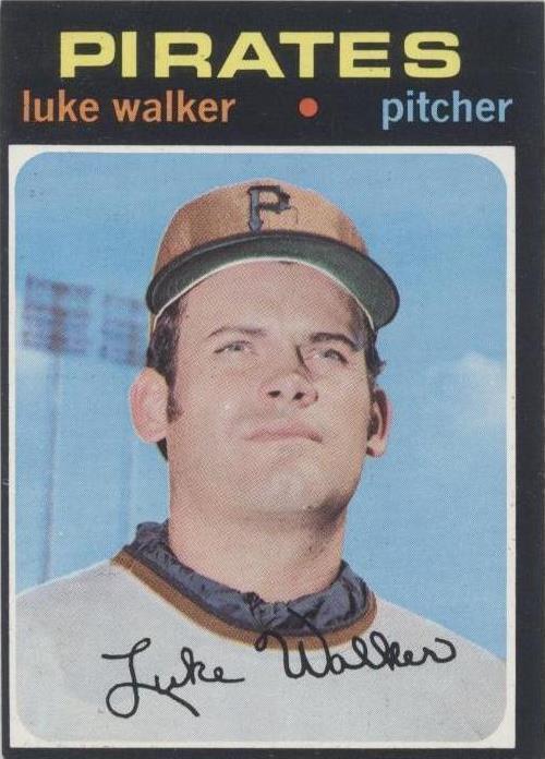 1971 Topps - Luke Walker #534 for sale online | eBay