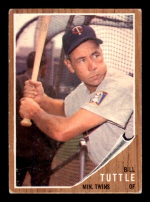 1962 Topps Baseball #298 Bill Tuttle GD *e1 | eBay